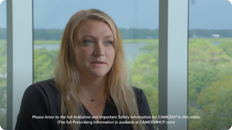 Testimonials about CAMCEVI® (leuprolide) 42 mg Injectable Emulsion